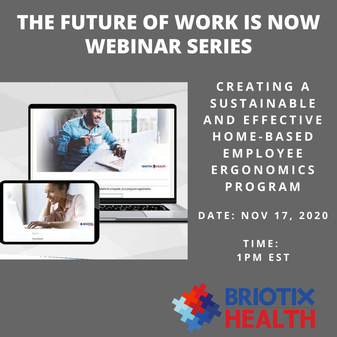 Webinar on Creating a Home-Based Employee Ergo Program